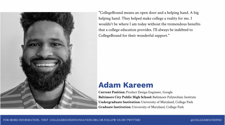 Adam Kareem | CollegeBound Foundation