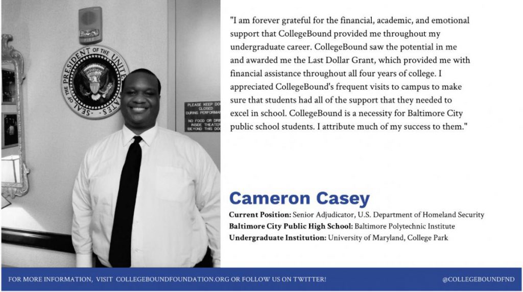 Cameron Casey | CollegeBound Foundation