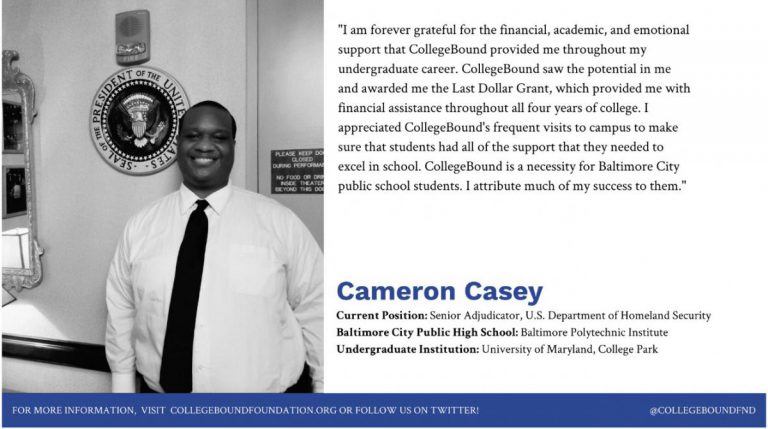 Cameron Casey | CollegeBound Foundation
