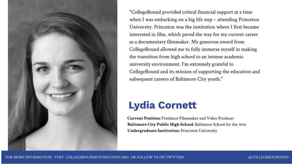 Lydia Cornett | CollegeBound Foundation
