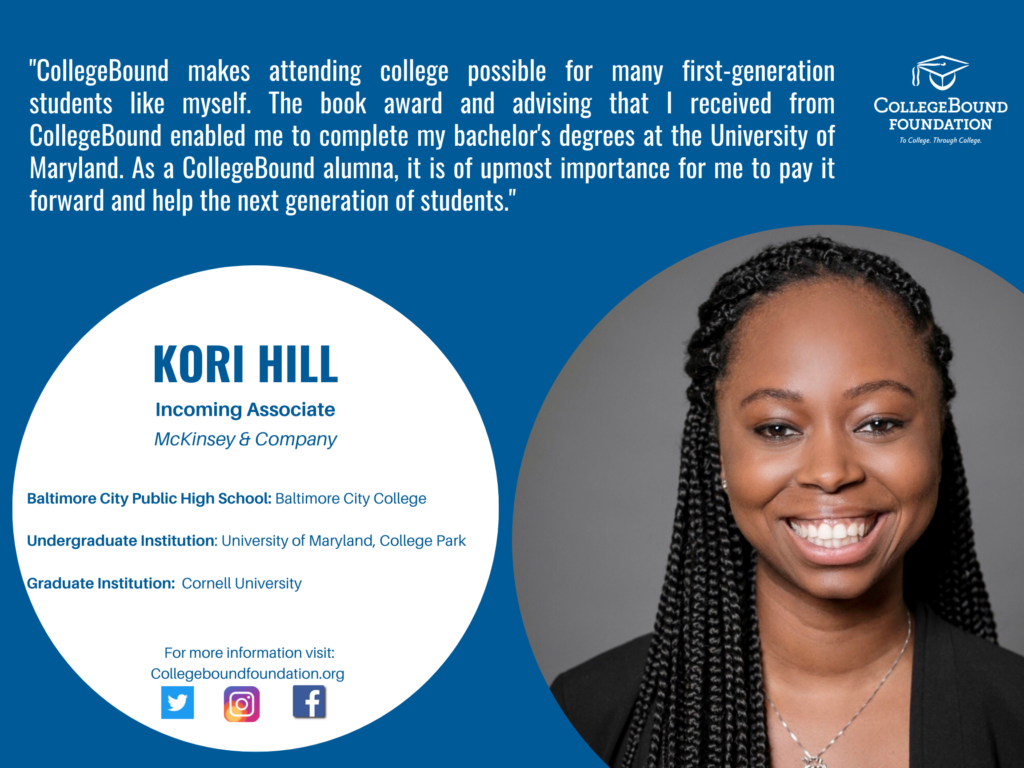 Kori Hill | CollegeBound Foundation