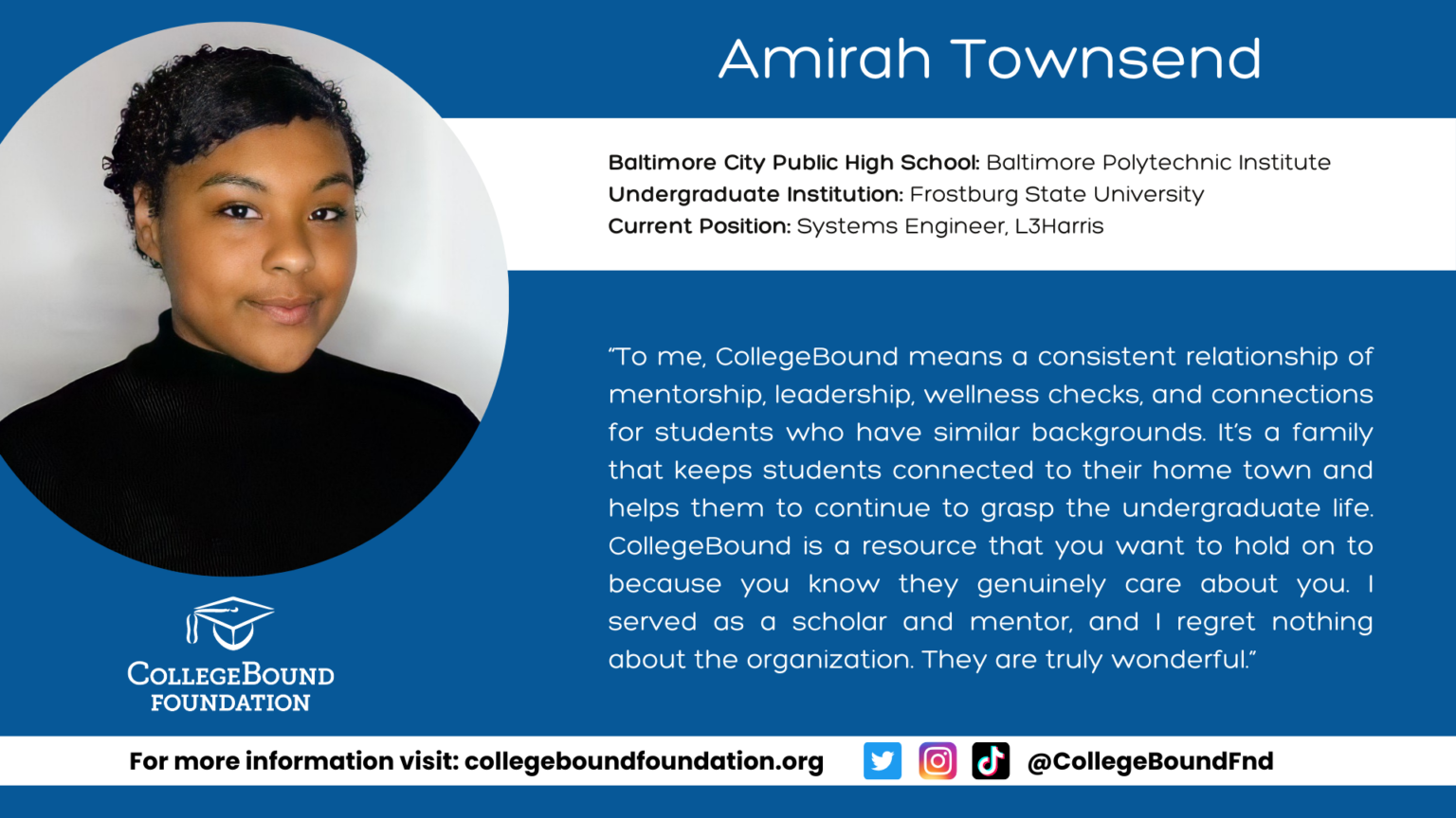 2022 Alumni Spotlights | CollegeBound Foundation